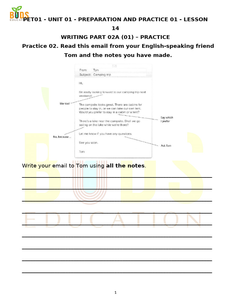 Email Writing Practice and Titles | PDF