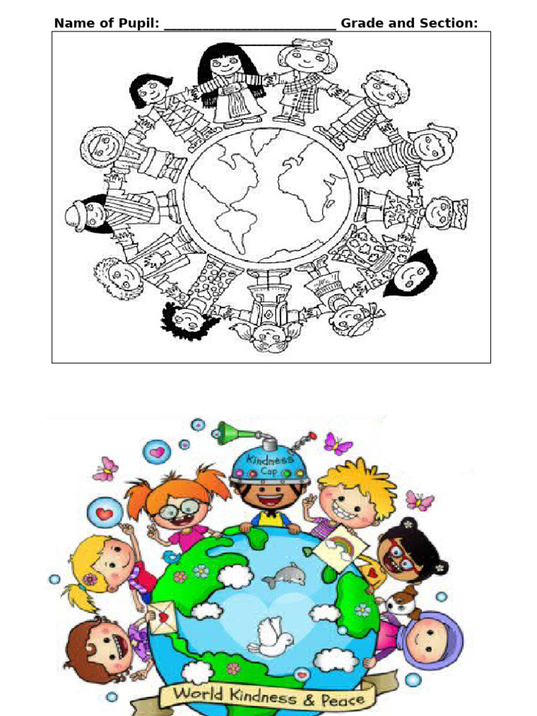 Coloring Activity, UN | PDF