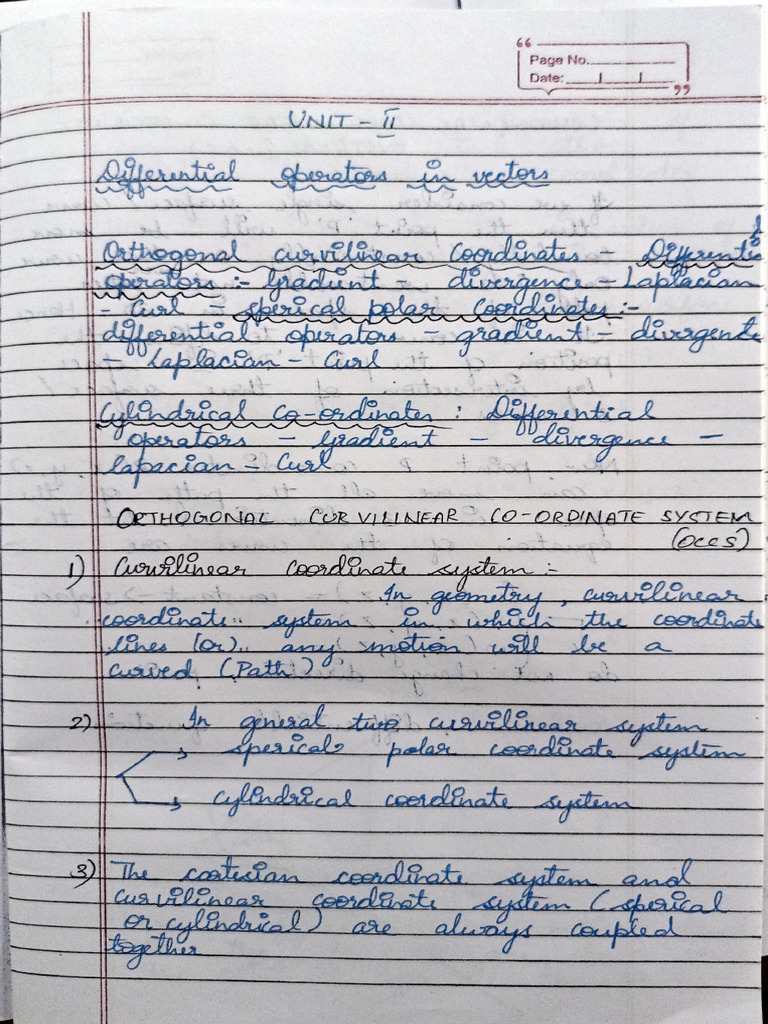 Mathematical Physics Unit - 1 | PDF