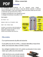 Estrutura Da Pilha de Daniell | PDF | Eletroquímica | Eletrodo