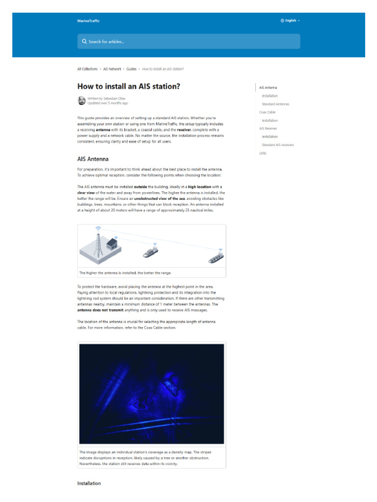 How To Install AIS Station | PDF