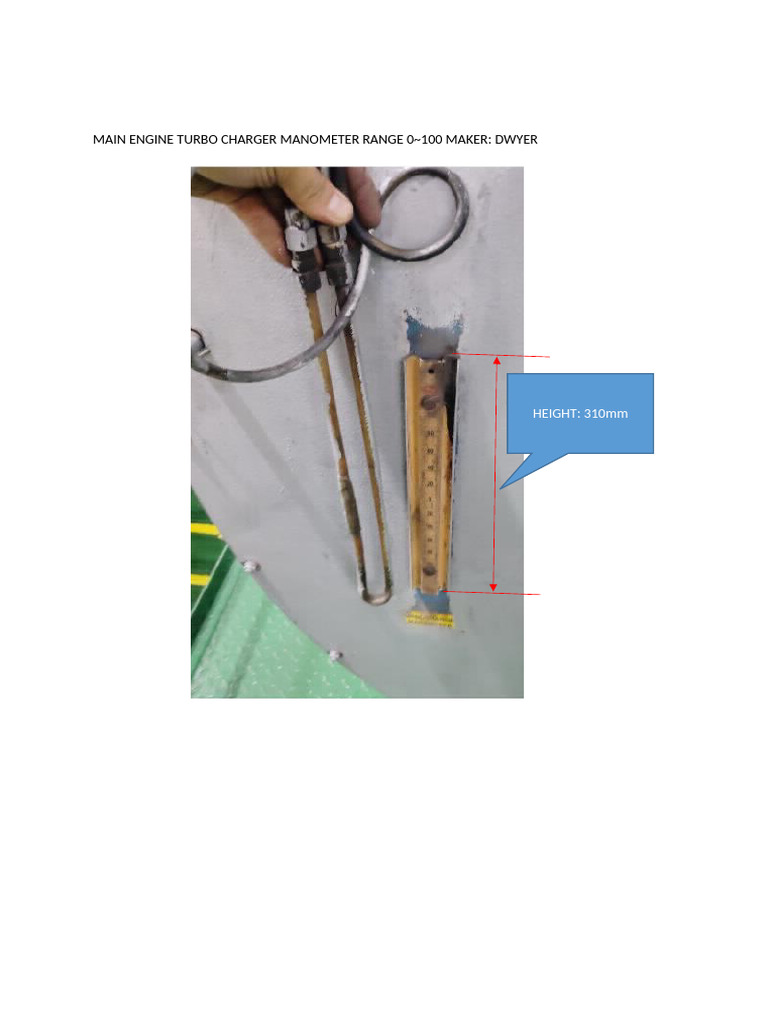 Pan Spirit Manometer | PDF