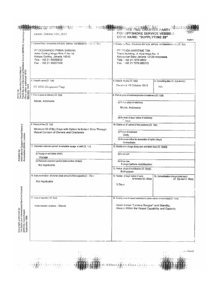 Contrak - RT Kris | PDF