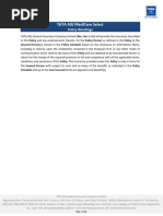 Tata Medicare Select One Pager | PDF | Insurance | Health Care
