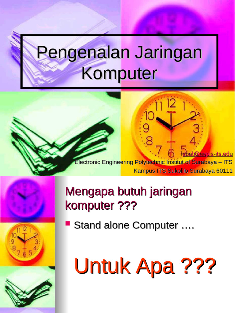 Modul 1 Pengenalan Jaringan Komputer | PDF