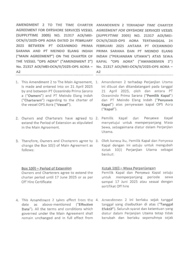 Addendum 2 - OPS AORA - E-Signed | PDF