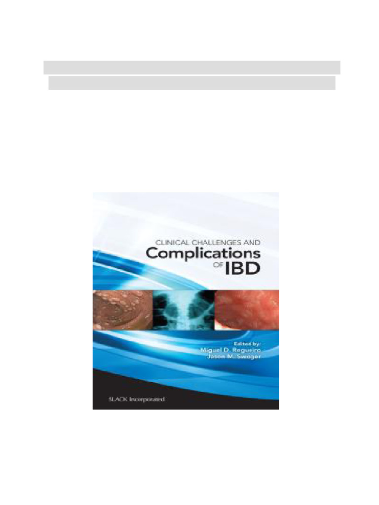 Clinical Challenges and Complications of IBD 1st Edition Miguel ...