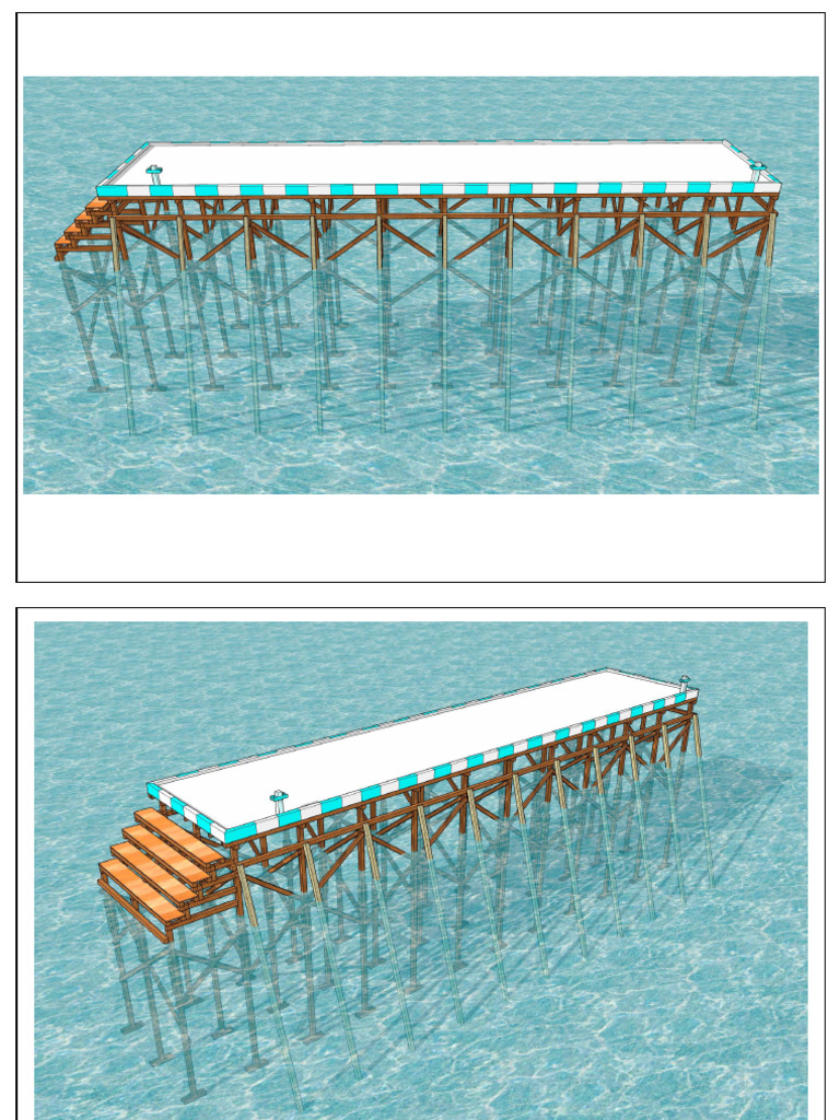 GAMBAR Dermaga Perikanan 3D Rev.2 | PDF