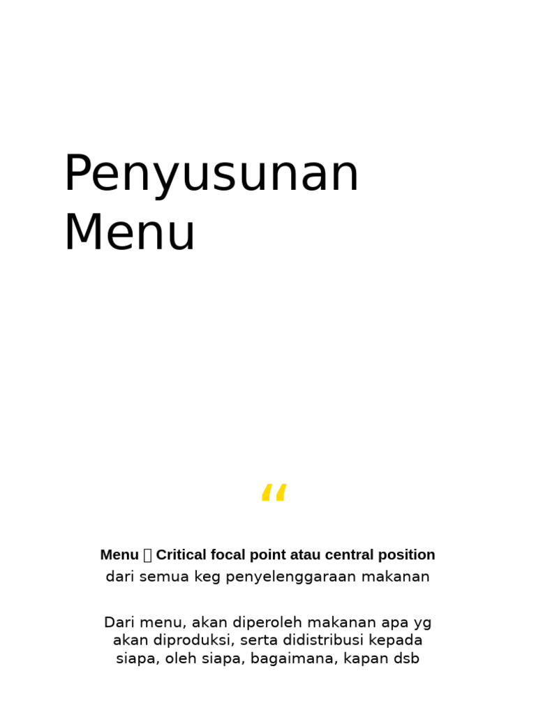 Penyusunan Menu Atlet | PDF
