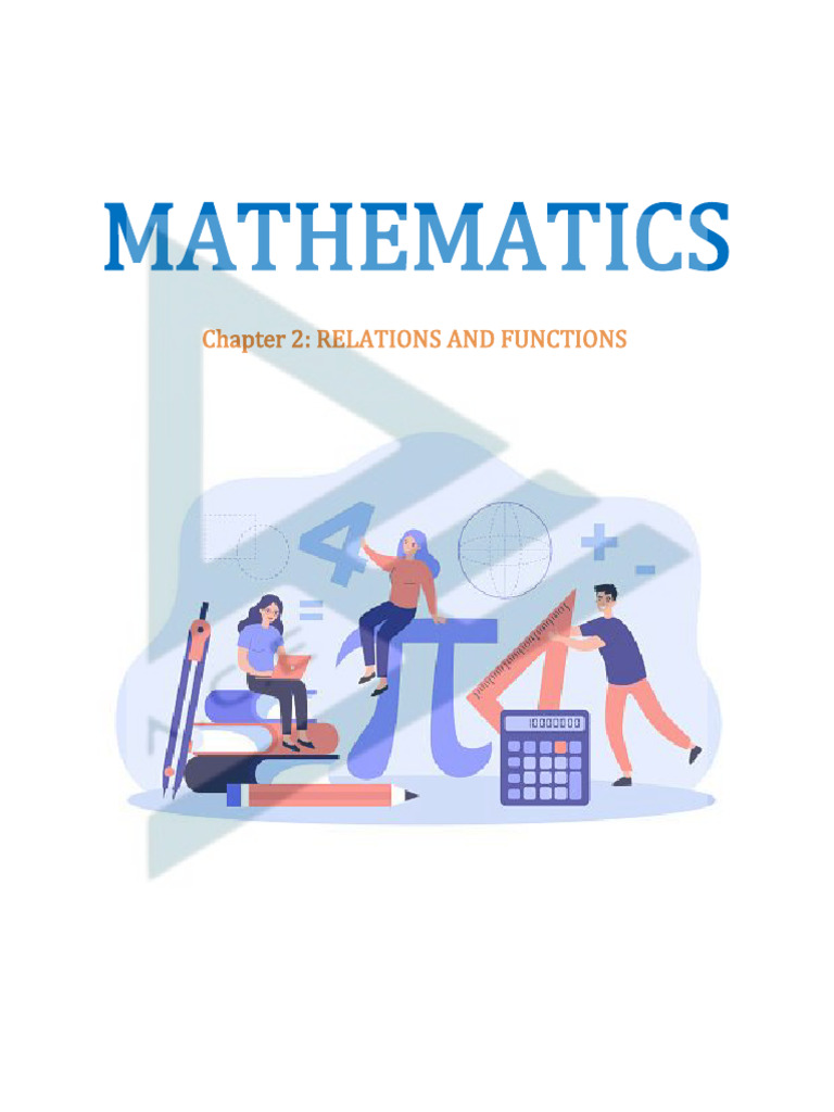 Chapter 2 Relations and Functions | PDF | Set (Mathematics) | Function (Mathematics)