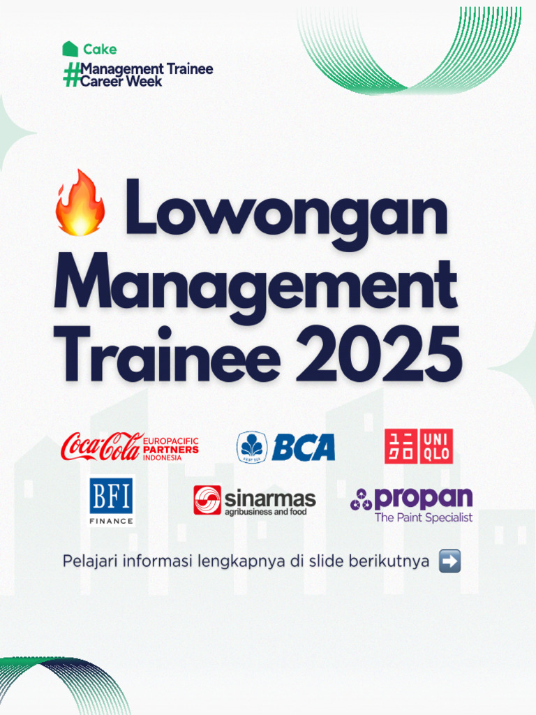 Management Trainee 2025-1 | PDF