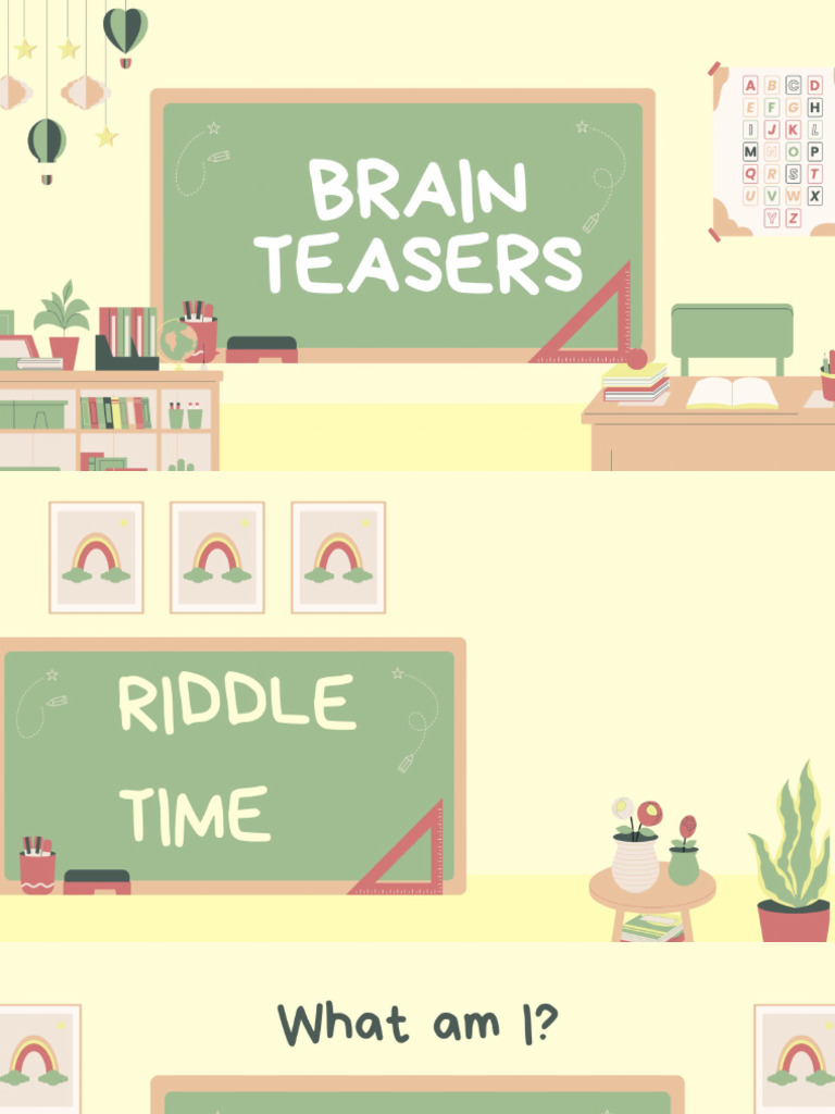Brain Teasers 6,7&8 | PDF