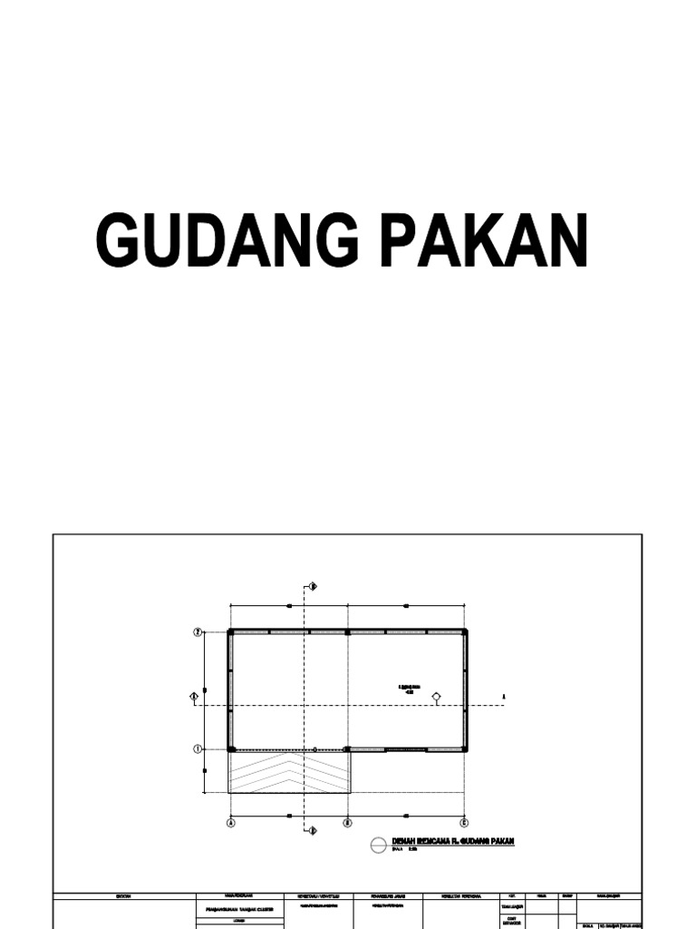 Gambar Gudang Pakan | PDF