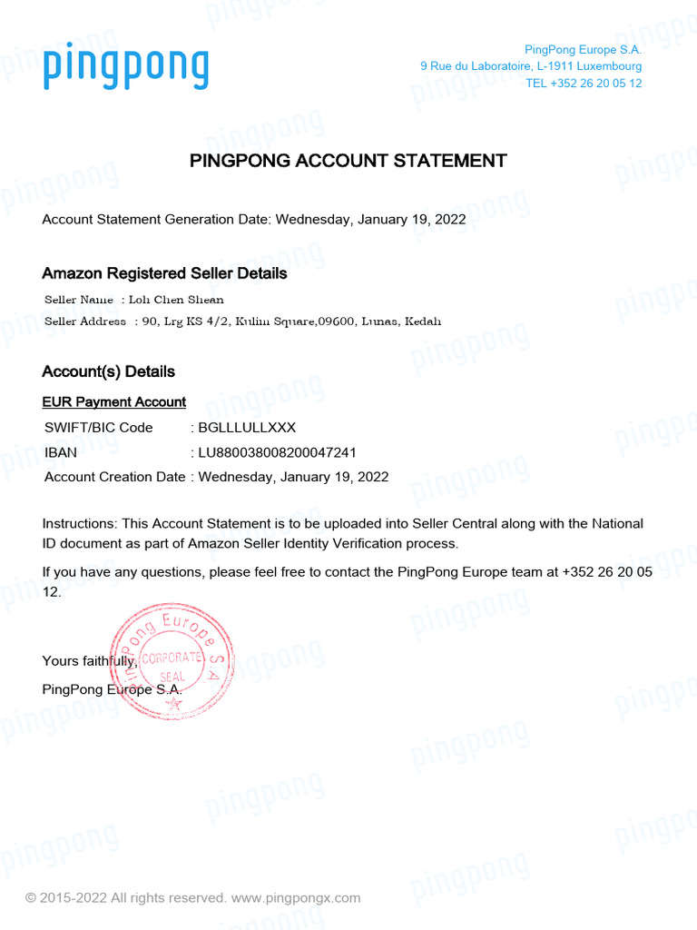 Amazon Seller Account Statement Guide | PDF