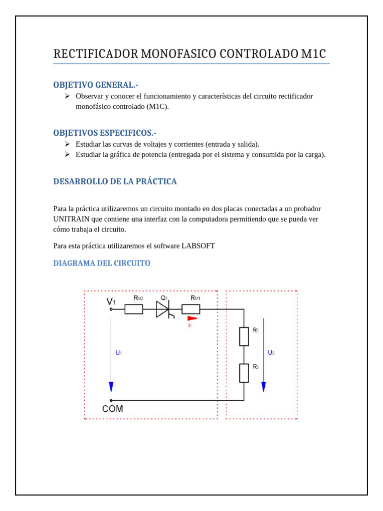 Rectificador Controlado Completo | PDF