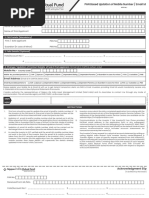 Updation of Contact Details & Family Declaration Form V1 | PDF