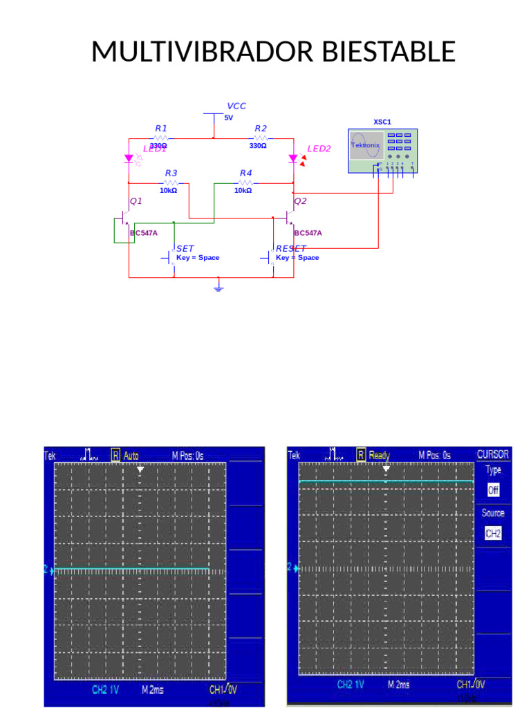 Multivibrador Biestable | PDF