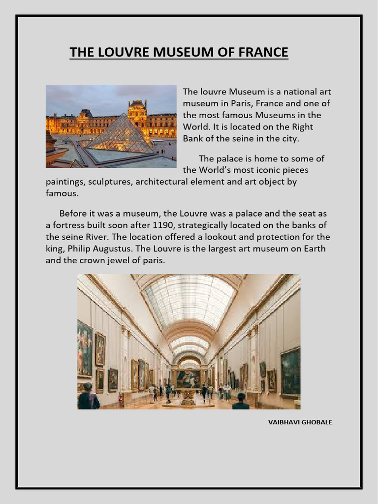 The Louvre Museum of France | PDF