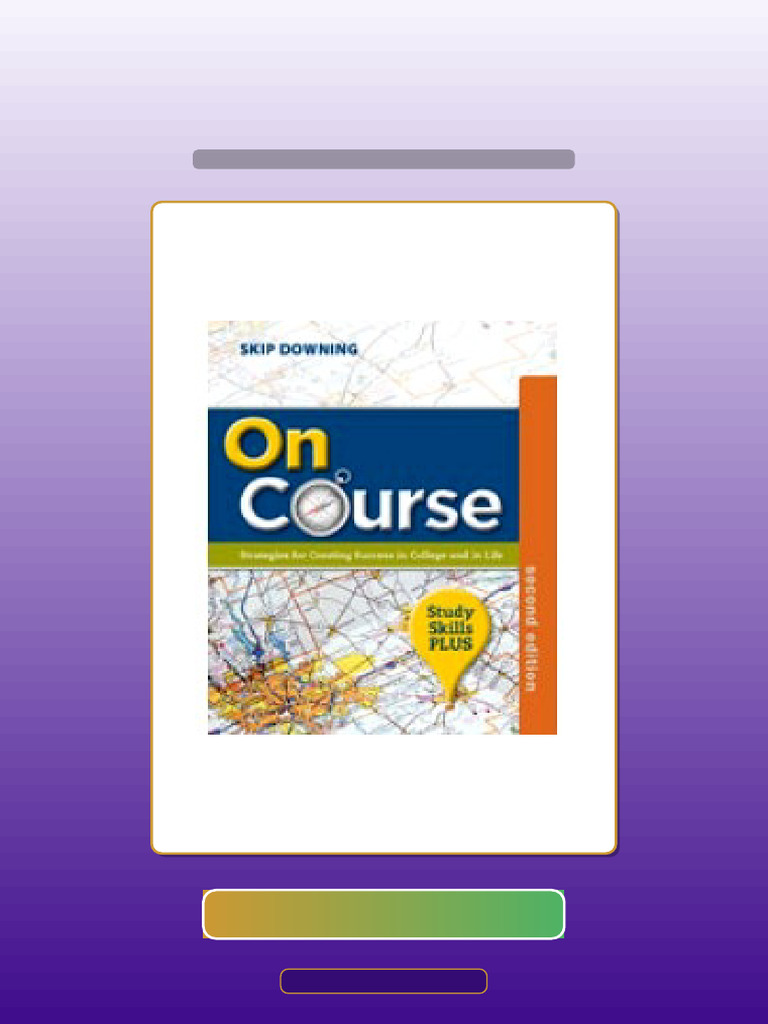 On Course Study Skills Plus Edition 2nd Edition | PDF | Study Skills ...