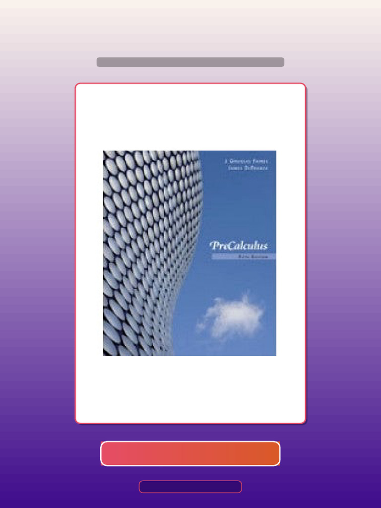 Precalculus 5th Edition | PDF | Multiple Choice | Science
