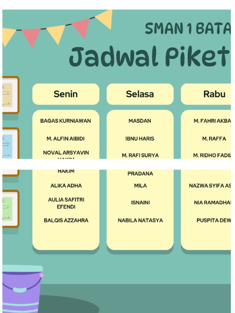 Jadwal Piket | PDF