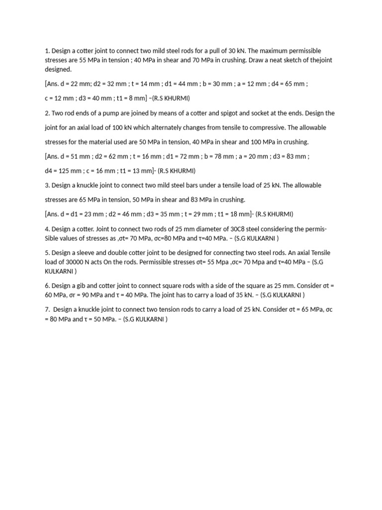 FMD Assignment | PDF