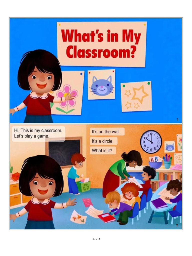 What's in My Classroom | PDF