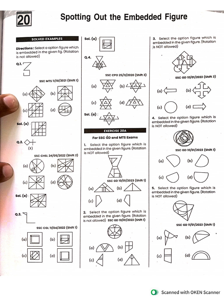 Spotting The Embedded Figures | PDF