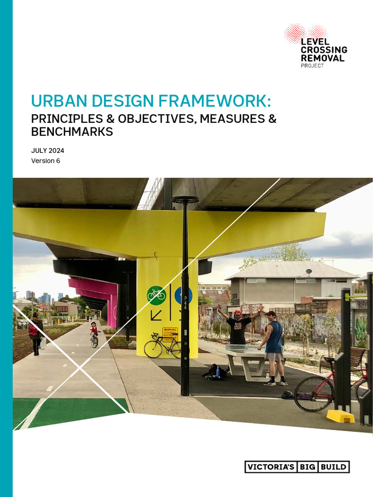 Urban Design Framework - Principles & Objectives, Measures | PDF ...