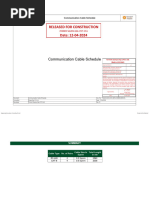 BMS and FMS Cable Schedule Guide | PDF | Building Automation | Physical ...