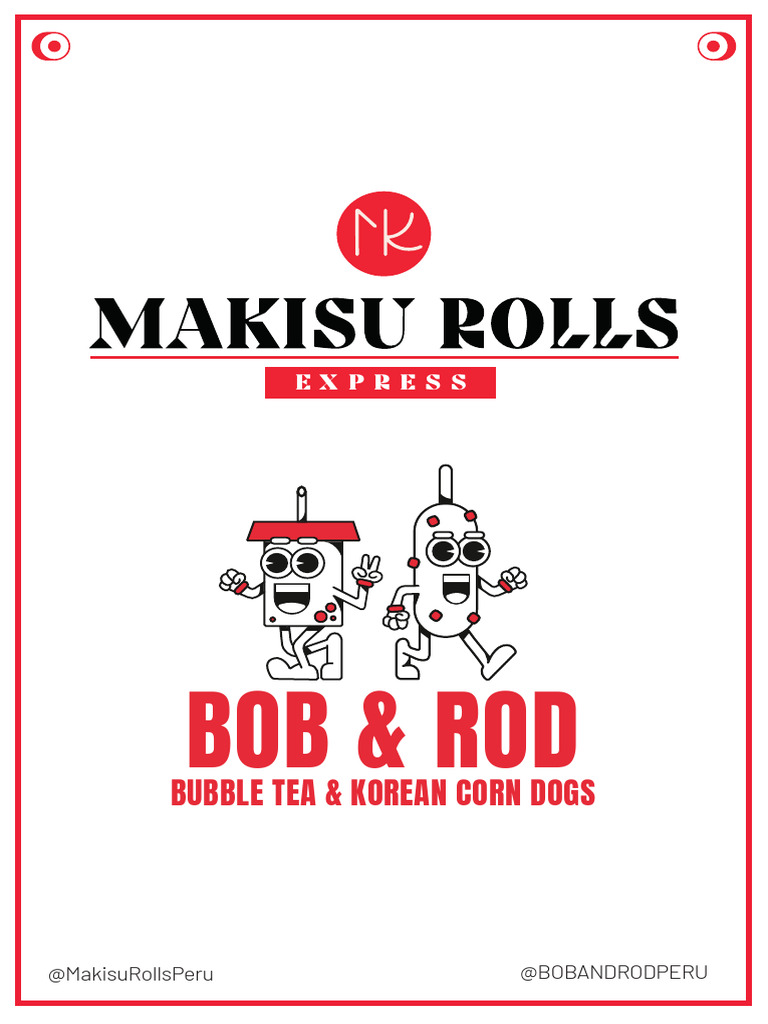 Carta - Makisu Rolls Express-Bob&rod-2024 | PDF | Salsa | Cocina occidental