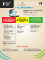 Maternity Triage BSOTS Clinical Guideline TACS Aug 2024 | PDF | Childbirth | Obstetrics