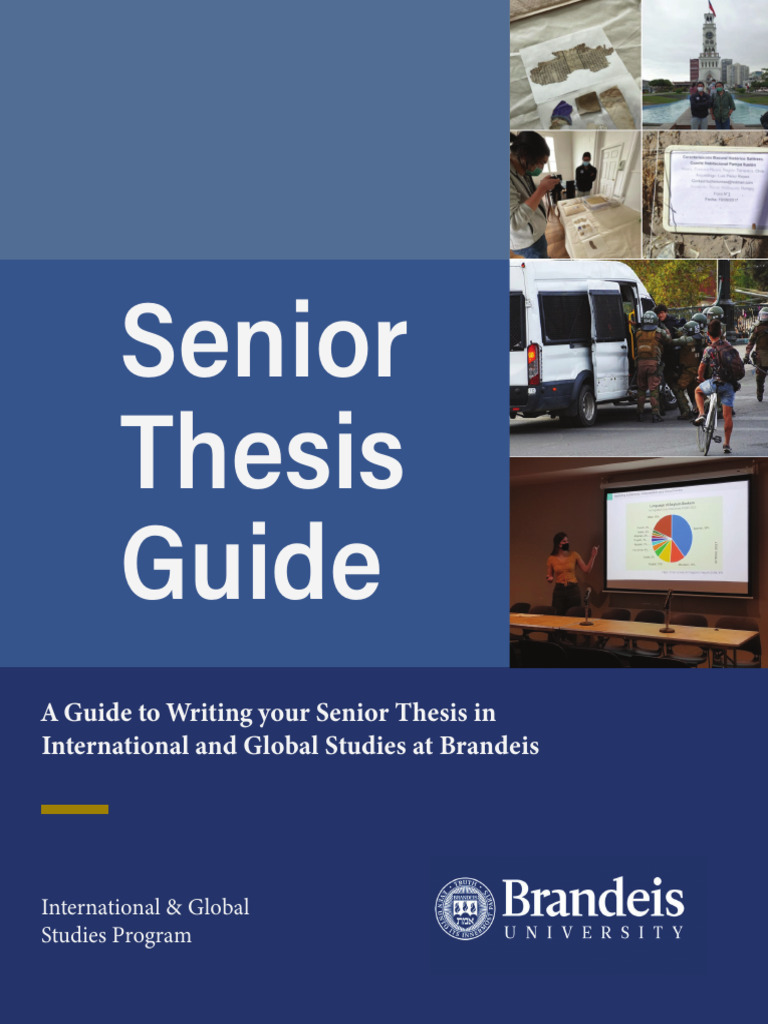 Brandeis Thesis Guide Igs | PDF
