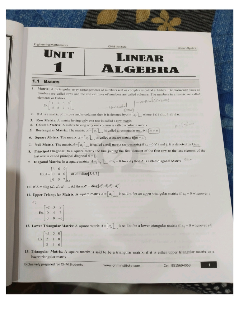 Maths 1 | PDF