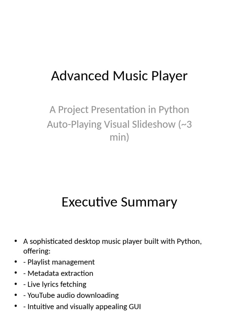 Music Playlist Manager in Python | PDF