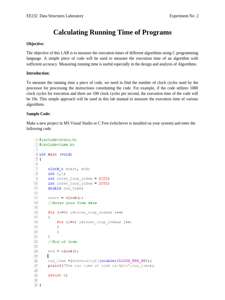 Data Structures Lab Manual 2 | PDF | Algorithms | Computer Program