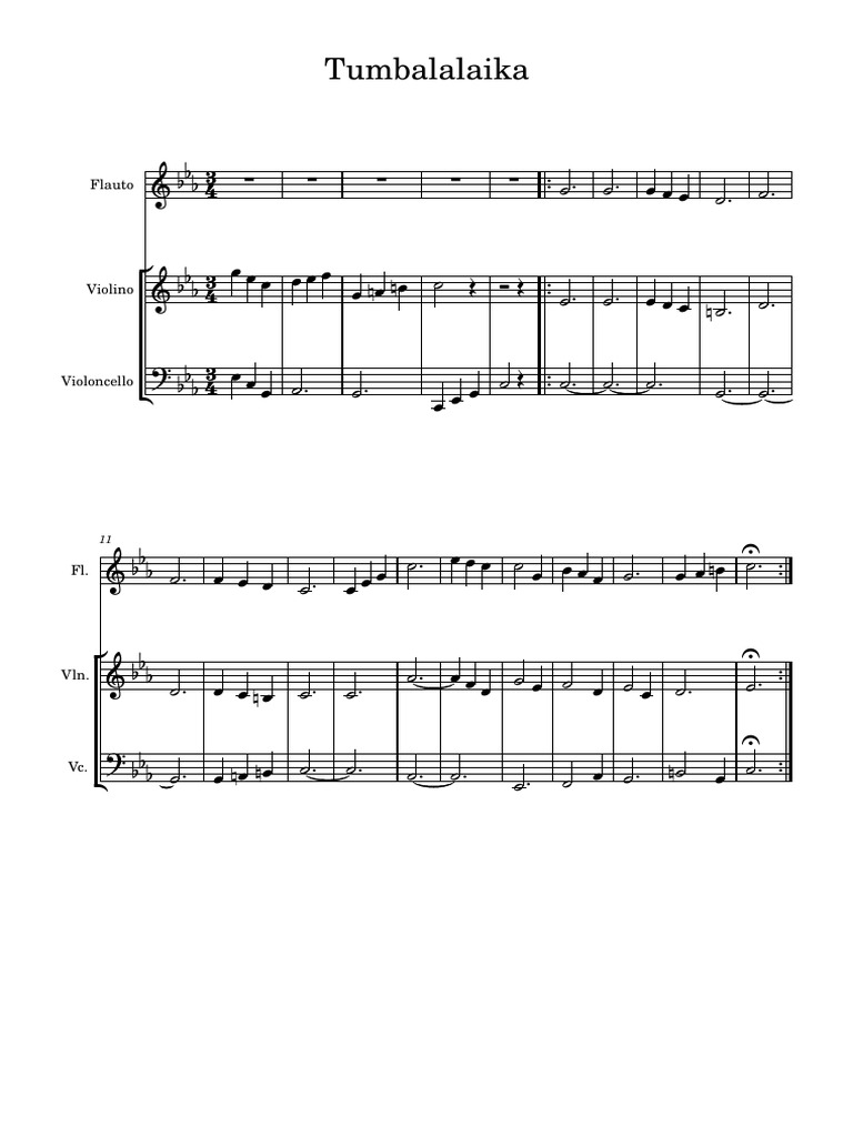 Tumbalalaika | PDF