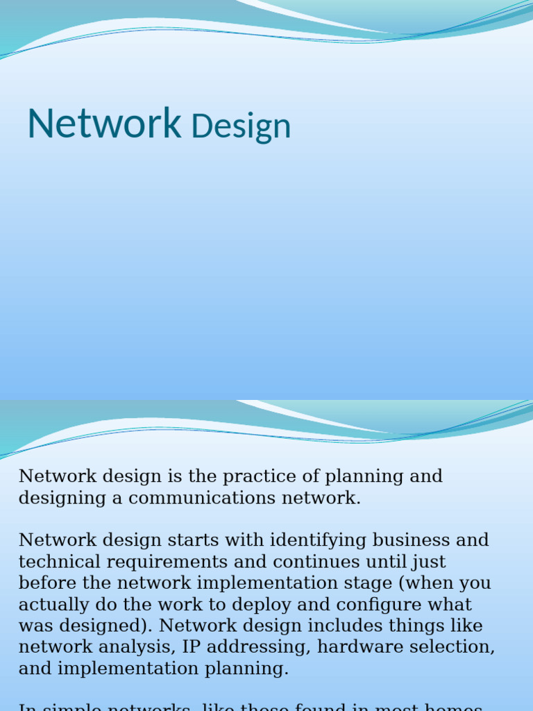 CSA Network Design | PDF