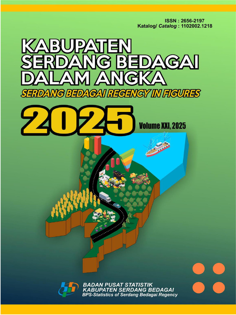 BPS, 2025 Kabupaten Serdang Bedagai Dalam Angka | PDF
