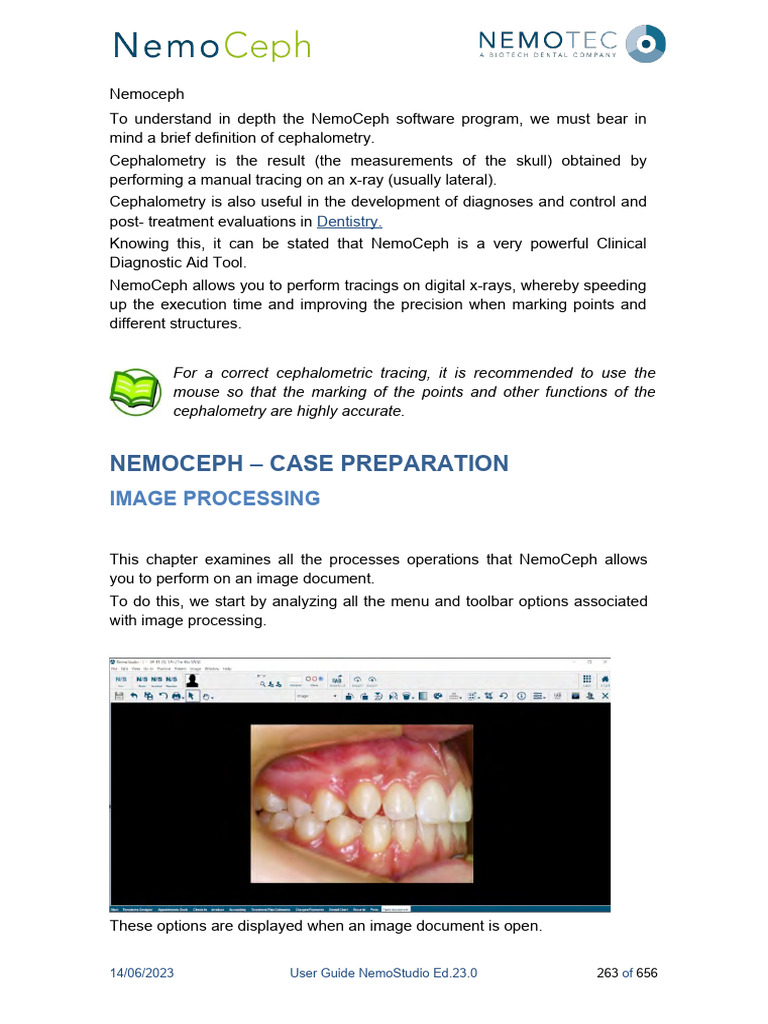 2023 NemoStudio CEPH | PDF | Image Editing | Button (Computing)