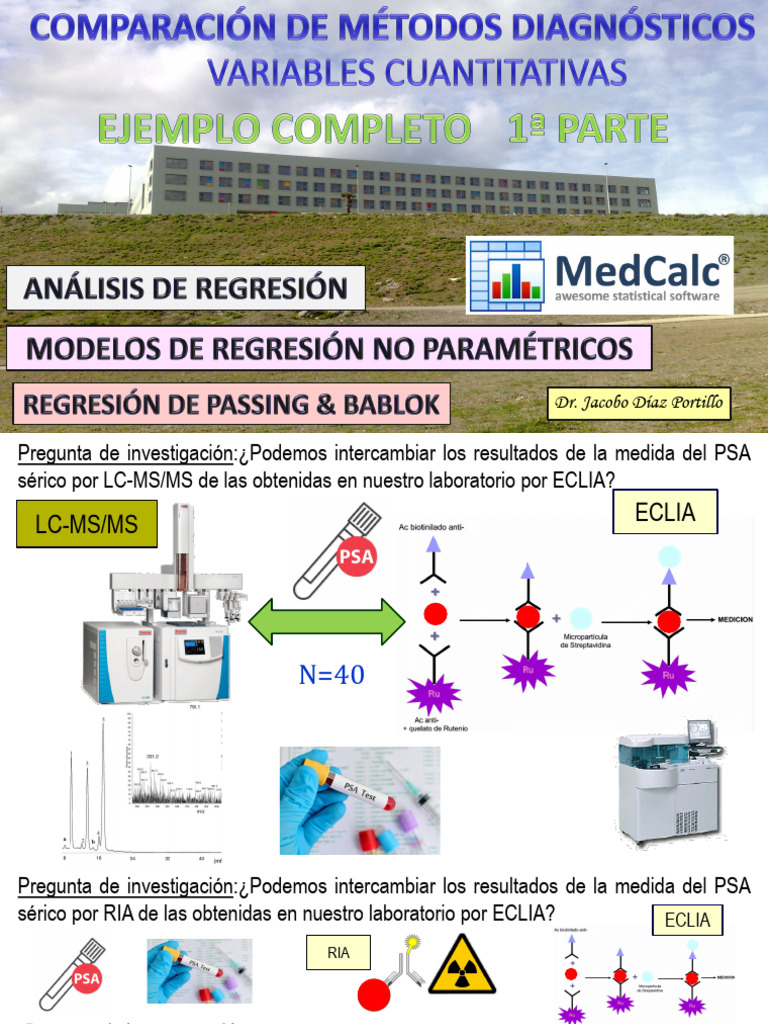 07 REGRESIÓN EJEMPLO RIA Versus ECLIA PSA REGRESIÓN NO PARAMETRICA PDF ...