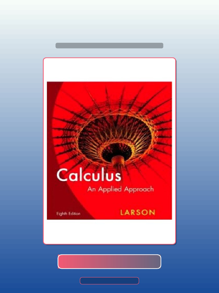 Calculus An Applied Approach 9th Edition Ron Larson | PDF | Science | Multiple Choice