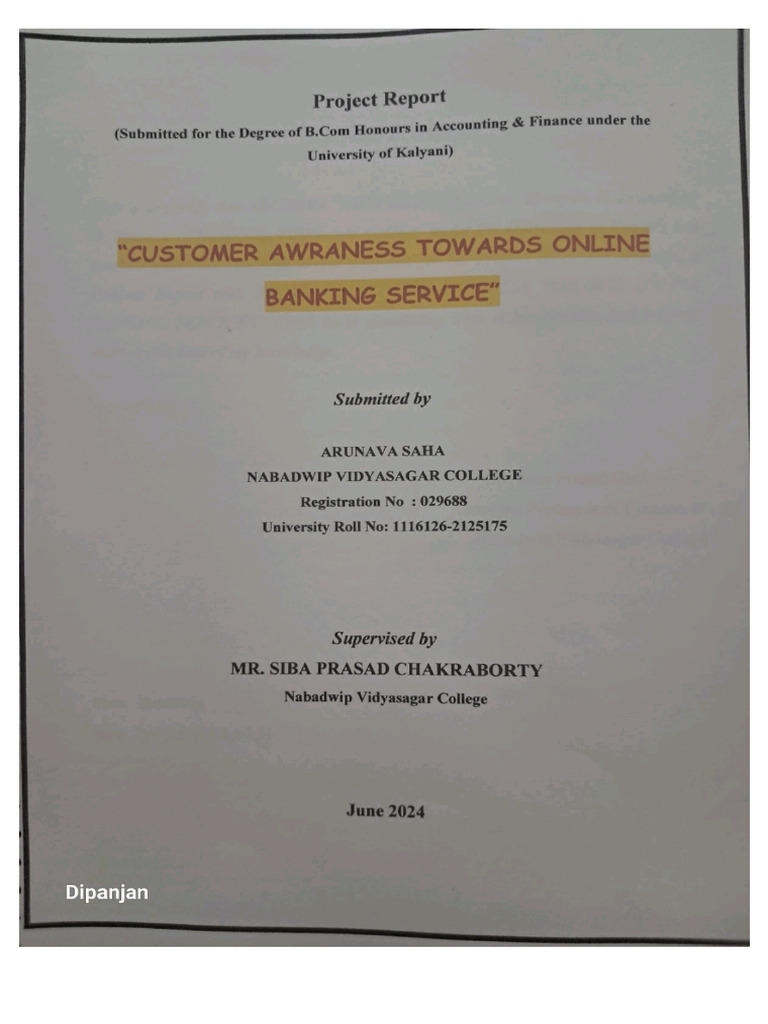 Project For College | PDF