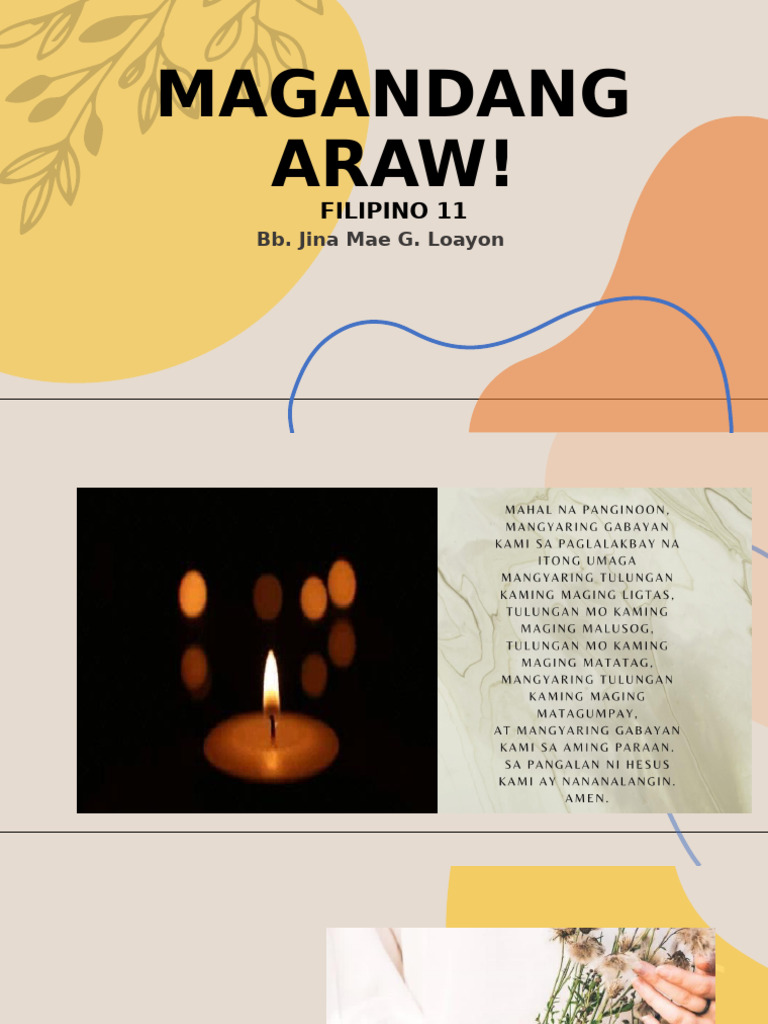 Loayonjin Filipino-Grade11 | PDF