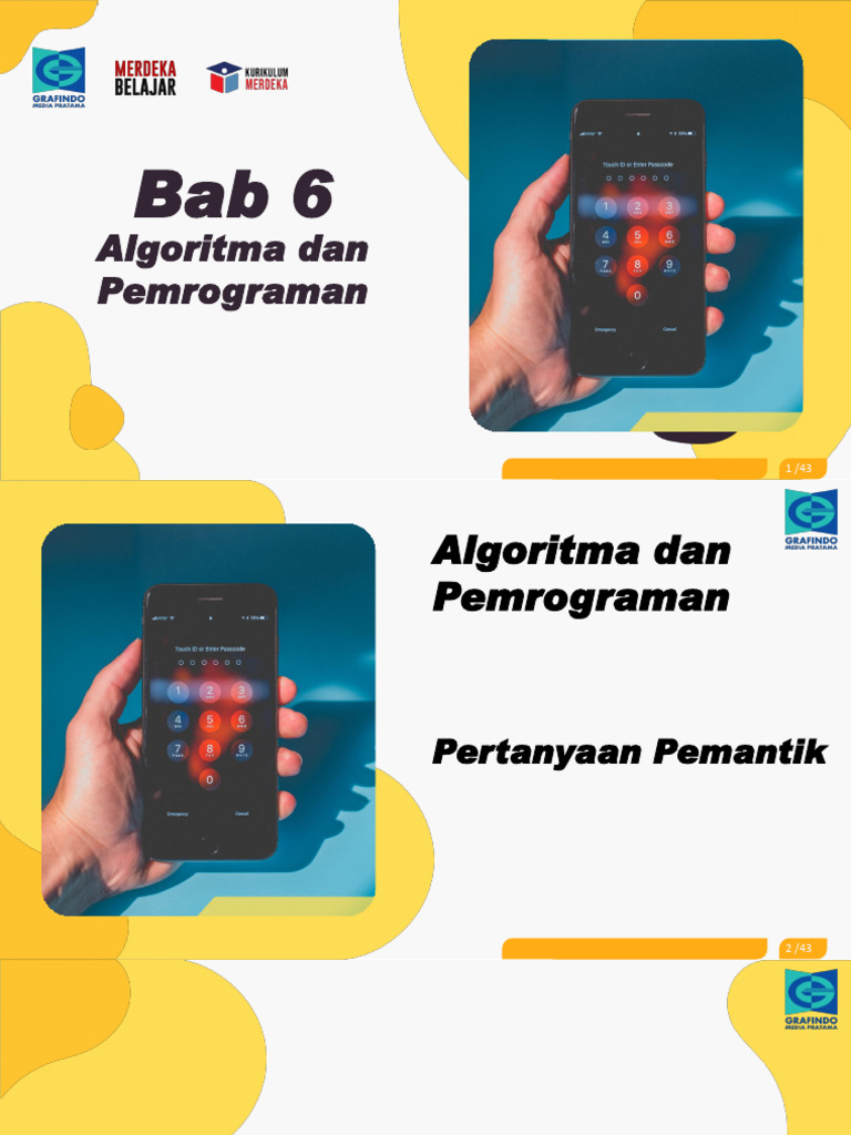Bab 6 - Algoritma Dan Pemrograman-1 | PDF