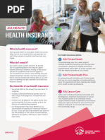 AIA HealthShield Gold Max Overview | PDF | Hospital | Deductible