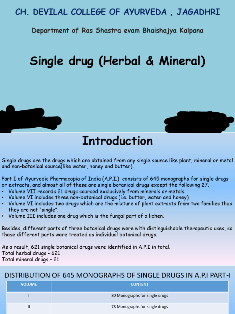 Single Drug | PDF