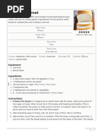 CookWorks Signature Breadmaker Recipes | PDF | Baker's Yeast | Breads