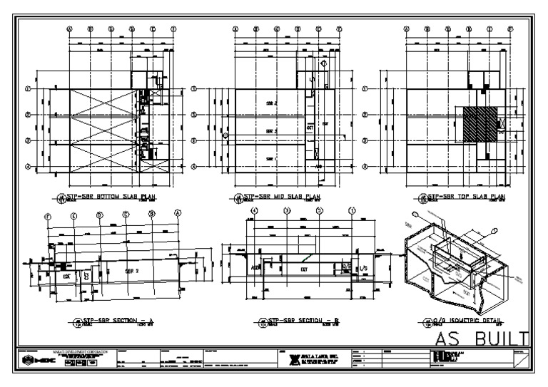 Ar-01 Floor Plans, Sections and Isometric Details | PDF