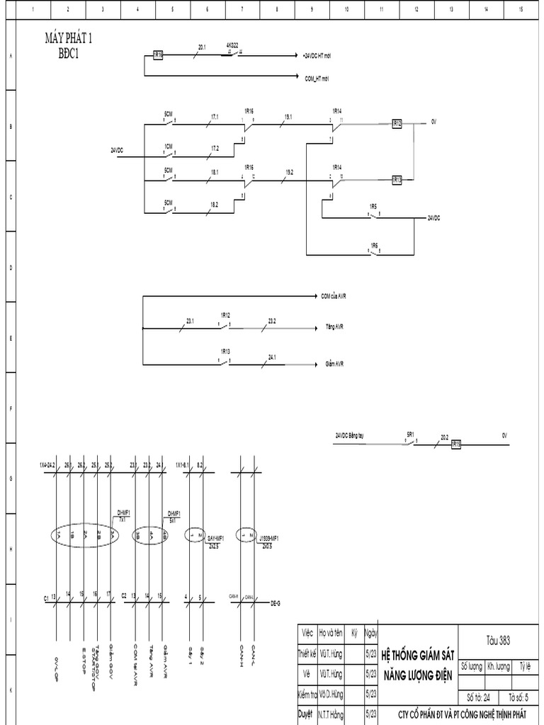 Máy Phát 1 Bđc1: Hö Thèng Gi M S T N NG L Îng ®iön | PDF
